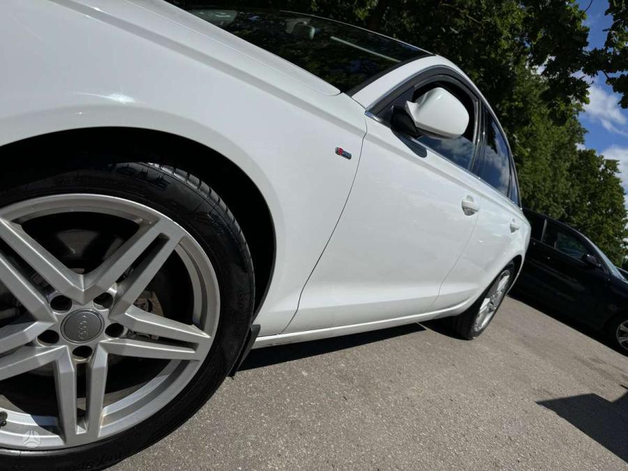 White Audi A6 2013 in Kaunas, with an engine capacity of 3.00 L and mileage of 289 thousand km for 9090 €, photo 4 on AUTOMOTO.COM.LV