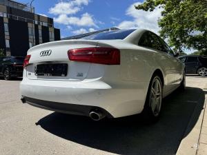 White Audi A6 2013 in Kaunas, with an engine capacity of 3.00 L and mileage of 289 thousand km for 9090 €, photo 10 on AUTOMOTO.COM.LV