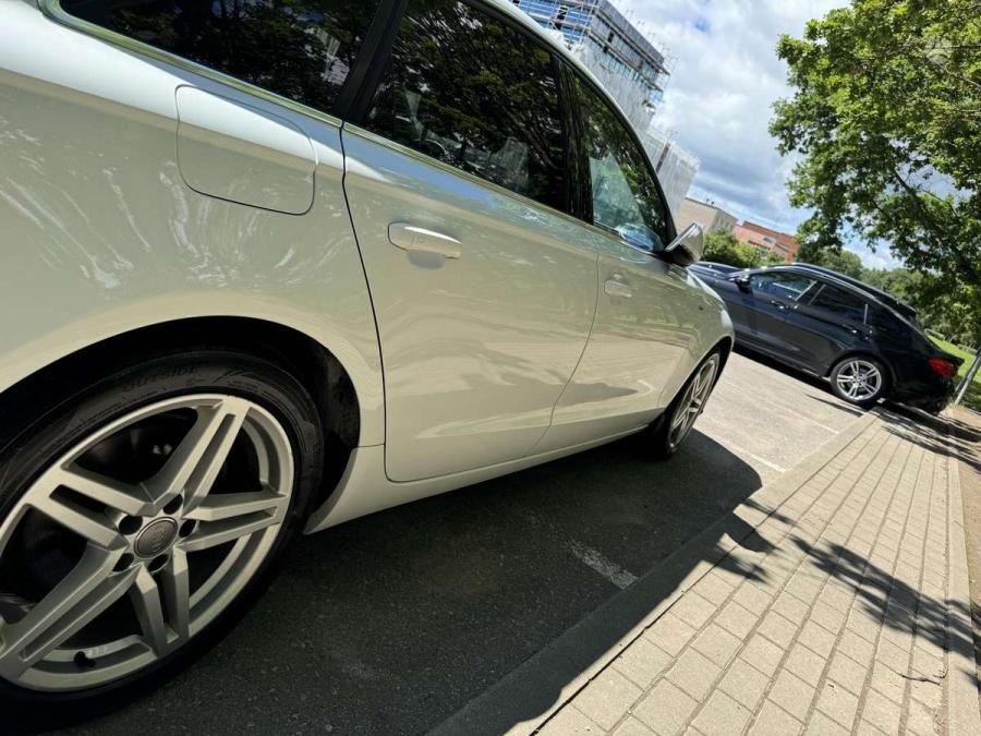 White Audi A6 2013 in Kaunas, with an engine capacity of 3.00 L and mileage of 289 thousand km for 9090 €, photo 12 on AUTOMOTO.COM.LV
