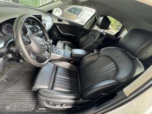 White Audi A6 2013 in Kaunas, with an engine capacity of 3.00 L and mileage of 289 thousand km for 9090 €, photo 17 on AUTOMOTO.COM.LV