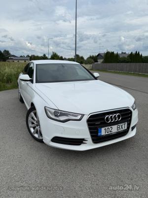 White Audi A6 2013 in Tallinn, with an engine capacity of 3.00 L and mileage of 279 thousand km for 9999 €, photo 6 on AUTOMOTO.COM.LV