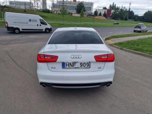White Audi A6 2013 in Kaunas, with an engine capacity of 2.97 L and mileage of 241 thousand km for 11500 €, photo 10 on AUTOMOTO.COM.LV