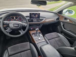 White Audi A6 2013 in Kaunas, with an engine capacity of 2.97 L and mileage of 241 thousand km for 11500 €, photo 12 on AUTOMOTO.COM.LV