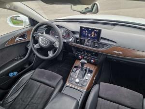 White Audi A6 2013 in Kaunas, with an engine capacity of 2.97 L and mileage of 241 thousand km for 11500 €, photo 21 on AUTOMOTO.COM.LV