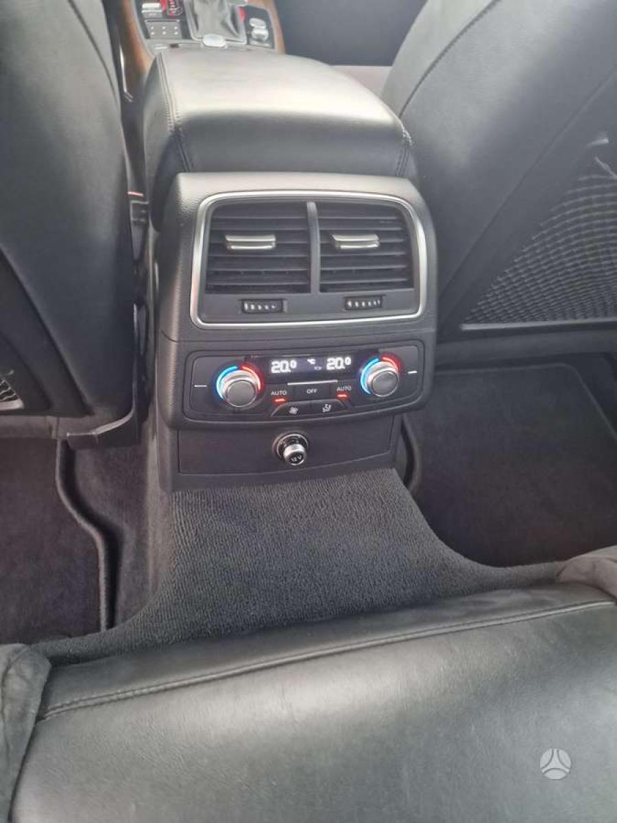 White Audi A6 2013 in Kaunas, with an engine capacity of 2.97 L and mileage of 241 thousand km for 11500 €, photo 25 on AUTOMOTO.COM.LV