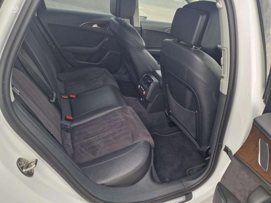 White Audi A6 2013 in Kaunas, with an engine capacity of 2.97 L and mileage of 241 thousand km for 11500 €, photo 26 on AUTOMOTO.COM.LV