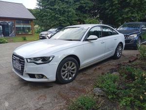 White Audi A6 2013 in Jonava, with an engine capacity of 1.97 L and mileage of 178 thousand km for 2900 €, photo 3 on AUTOMOTO.COM.LV