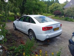 White Audi A6 2013 in Jonava, with an engine capacity of 1.97 L and mileage of 178 thousand km for 2900 €, photo 5 on AUTOMOTO.COM.LV