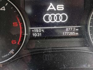 White Audi A6 2013 in Jonava, with an engine capacity of 1.97 L and mileage of 178 thousand km for 2900 €, photo 7 on AUTOMOTO.COM.LV