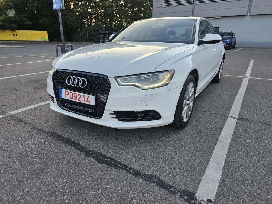 Balts Audi A6 2013 Viļņa, ar dzinēja tilpumu 1.98 L un nobraukumu 291 tūkst. km par 8990 €, foto 11 vietnē AUTOMOTO.COM.LV