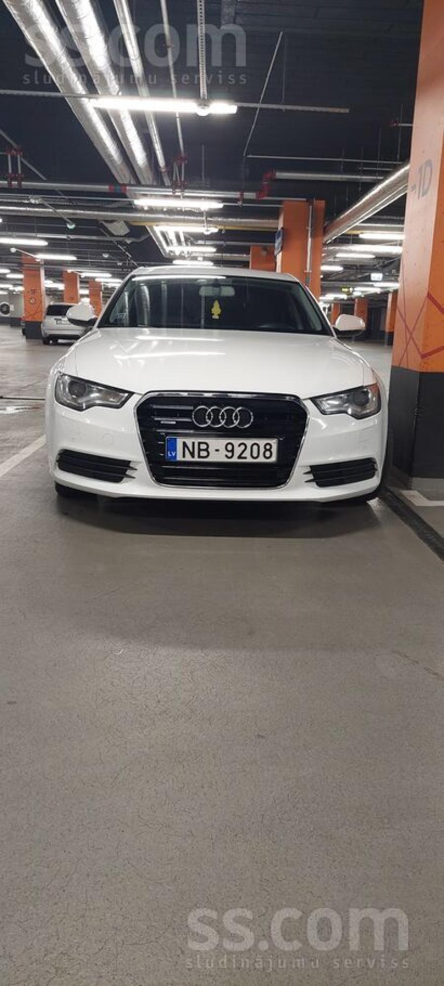 White Audi A6 2013 in Riga, with an engine capacity of 3.00 L and mileage of 230 thousand km for 10350 €, photo 3 on AUTOMOTO.COM.LV
