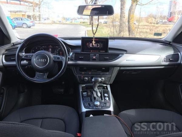 White Audi A6 2013 in Riga, with an engine capacity of 3.00 L and mileage of 230 thousand km for 10350 €, photo 5 on AUTOMOTO.COM.LV