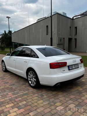 White Audi A6 2013 in Riga, with an engine capacity of 3.00 L and mileage of 230 thousand km for 10350 €, photo 11 on AUTOMOTO.COM.LV
