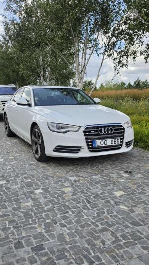 White Audi A6 2013 in Kaunas, with an engine capacity of 1.97 L and mileage of 228 thousand km for 8000 €, photo  on AUTOMOTO.COM.LV