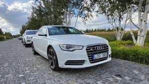 White Audi A6 2013 in Kaunas, with an engine capacity of 1.97 L and mileage of 228 thousand km for 8000 €, photo 4 on AUTOMOTO.COM.LV