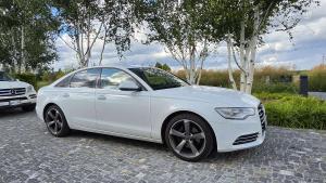 White Audi A6 2013 in Kaunas, with an engine capacity of 1.97 L and mileage of 228 thousand km for 8000 €, photo 5 on AUTOMOTO.COM.LV