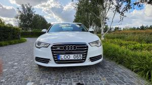 White Audi A6 2013 in Kaunas, with an engine capacity of 1.97 L and mileage of 228 thousand km for 8000 €, photo 6 on AUTOMOTO.COM.LV