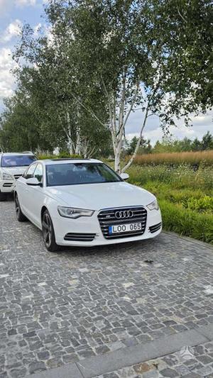 White Audi A6 2013 in Kaunas, with an engine capacity of 1.97 L and mileage of 228 thousand km for 8000 €, photo 8 on AUTOMOTO.COM.LV
