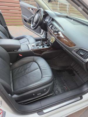 White Audi A6 2013 in Kaunas, with an engine capacity of 1.97 L and mileage of 228 thousand km for 8000 €, photo 11 on AUTOMOTO.COM.LV