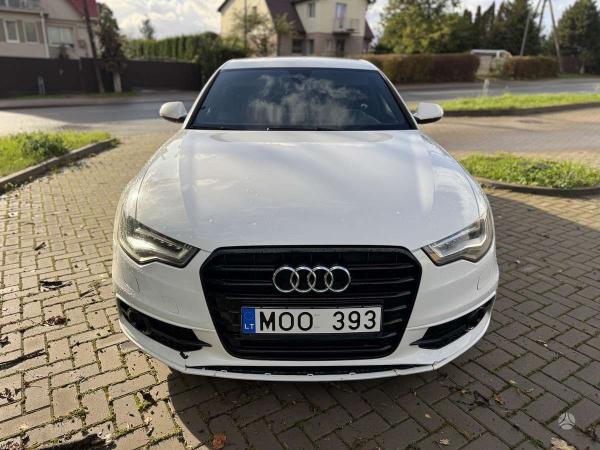 Ауди А6 2013 в Каунас на AUTOMOTO.COM.LV Белый Ауди А6 2013 в Каунас, объемом двигателя 2.97 л и пробегом 291 тыс. км за 4950 €, фото 3 на AUTOMOTO.COM.LV