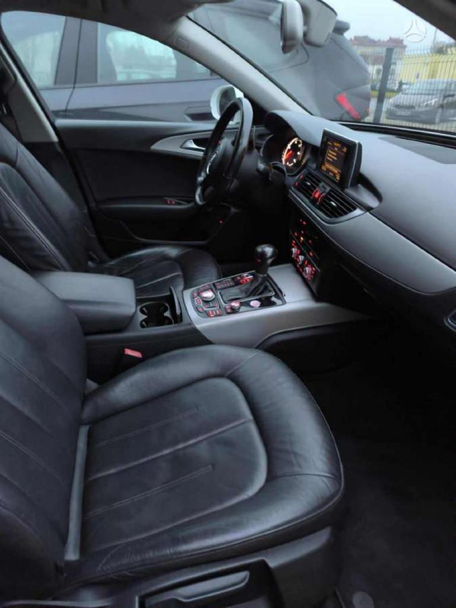 Balts Audi A6 2014 Viļņa, ar dzinēja tilpumu 1.97 L un nobraukumu 327 tūkst. km par 9200 €, foto 5 vietnē AUTOMOTO.COM.LV