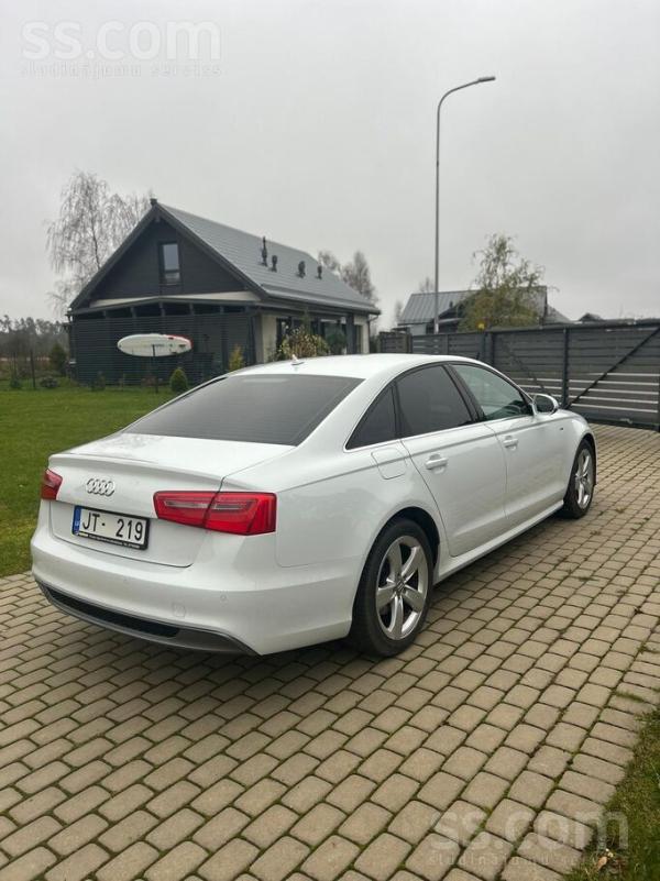 Balts Audi A6 2014 Rīga, ar dzinēja tilpumu 2.00 L un nobraukumu 306 tūkst. km par 9500 €, foto 3 vietnē AUTOMOTO.COM.LV