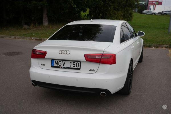 Balts Audi A6 2014 Viļņa, ar dzinēja tilpumu 2.97 L un nobraukumu 337 tūkst. km par 13000 €, foto 2 vietnē AUTOMOTO.COM.LV