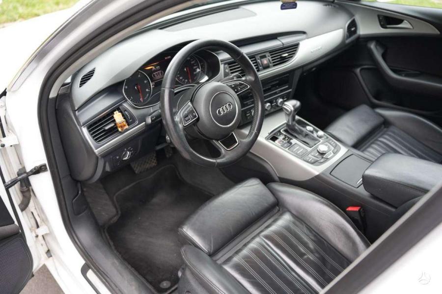 Balts Audi A6 2014 Viļņa, ar dzinēja tilpumu 2.97 L un nobraukumu 337 tūkst. km par 13000 €, foto 3 vietnē AUTOMOTO.COM.LV