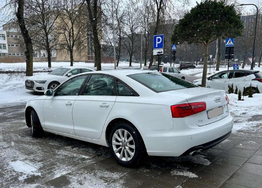 Balts Audi A6 2014 Viļņa, ar dzinēja tilpumu 1.97 L un nobraukumu 328 tūkst. km par 8150 €, foto 3 vietnē AUTOMOTO.COM.LV