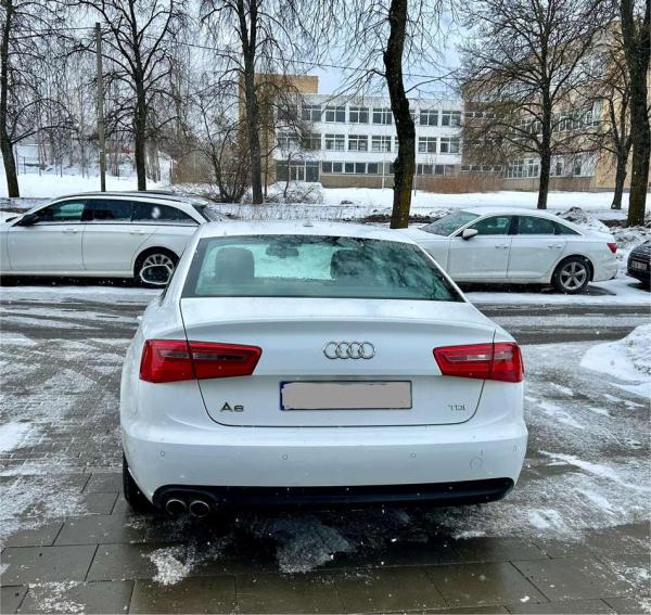 Balts Audi A6 2014 Viļņa, ar dzinēja tilpumu 1.97 L un nobraukumu 328 tūkst. km par 8150 €, foto 4 vietnē AUTOMOTO.COM.LV