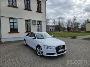 Белый Ауди А6 2014 в Рига, объемом двигателя 3.00 л и пробегом 327 тыс. км за 10200 €, фото  на AUTOMOTO.COM.LV