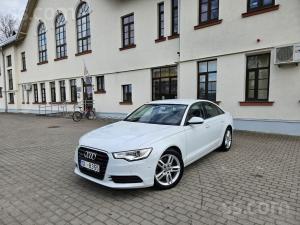 White Audi A6 2014 in Riga, with an engine capacity of 3.00 L and mileage of 327 thousand km for 10200 €, photo 3 on AUTOMOTO.COM.LV