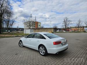 White Audi A6 2014 in Riga, with an engine capacity of 3.00 L and mileage of 327 thousand km for 10200 €, photo 5 on AUTOMOTO.COM.LV