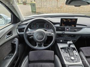 White Audi A6 2014 in Riga, with an engine capacity of 3.00 L and mileage of 327 thousand km for 10200 €, photo 10 on AUTOMOTO.COM.LV