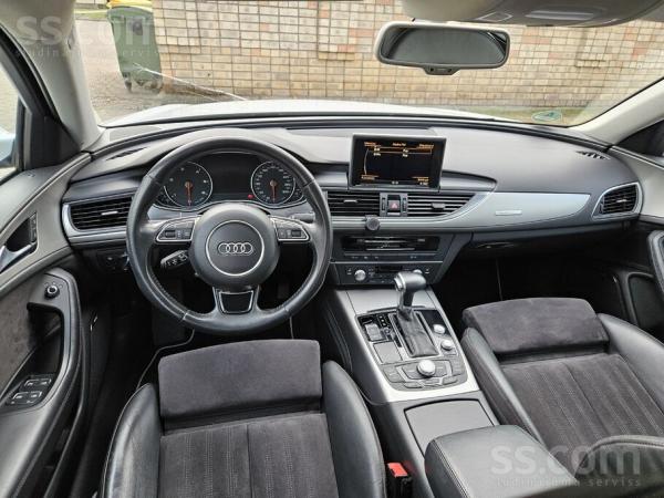 White Audi A6 2014 in Riga, with an engine capacity of 3.00 L and mileage of 327 thousand km for 10200 €, photo 10 on AUTOMOTO.COM.LV