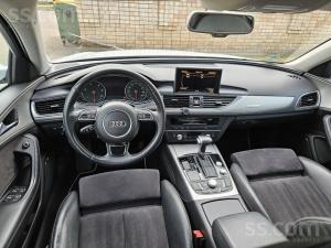 White Audi A6 2014 in Riga, with an engine capacity of 3.00 L and mileage of 327 thousand km for 10200 €, photo 11 on AUTOMOTO.COM.LV