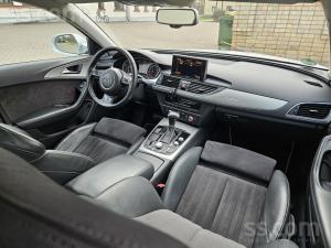 White Audi A6 2014 in Riga, with an engine capacity of 3.00 L and mileage of 327 thousand km for 10200 €, photo 12 on AUTOMOTO.COM.LV