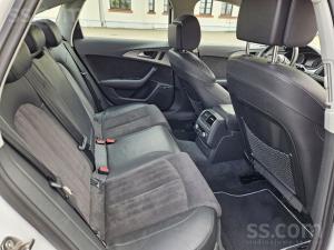 White Audi A6 2014 in Riga, with an engine capacity of 3.00 L and mileage of 327 thousand km for 10200 €, photo 14 on AUTOMOTO.COM.LV