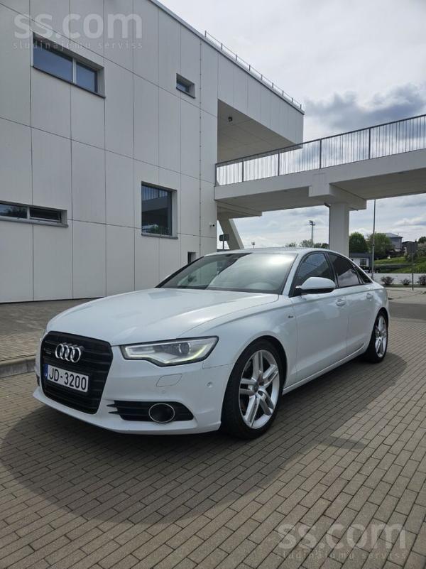 Balts Audi A6 2014 Rēzekne, ar dzinēja tilpumu 3.00 L un nobraukumu 280 tūkst. km par 10900 €, foto 5 vietnē AUTOMOTO.COM.LV