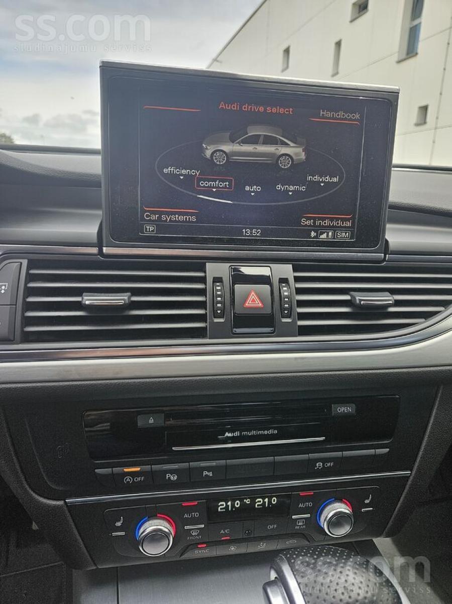 White Audi A6 2014 in Rezekne, with an engine capacity of 3.00 L and mileage of 280 thousand km for 10900 €, photo 14 on AUTOMOTO.COM.LV
