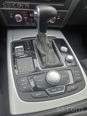 White Audi A6 2014 in Rezekne, with an engine capacity of 3.00 L and mileage of 280 thousand km for 10900 €, photo 18 on AUTOMOTO.COM.LV