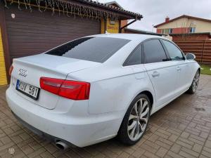 Balts Audi A6 2014 Kauņa, ar dzinēja tilpumu 1.98 L un nobraukumu 208 tūkst. km par 7500 €, foto 5 vietnē AUTOMOTO.COM.LV