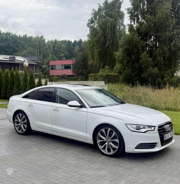 Balts Audi A6 2014 Viļņa, ar dzinēja tilpumu 1.98 L un nobraukumu 202 tūkst. km par 7300 €, foto 3 vietnē AUTOMOTO.COM.LV