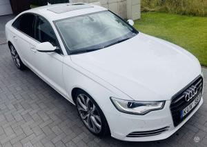Balts Audi A6 2014 Viļņa, ar dzinēja tilpumu 1.98 L un nobraukumu 202 tūkst. km par 7300 €, foto 5 vietnē AUTOMOTO.COM.LV