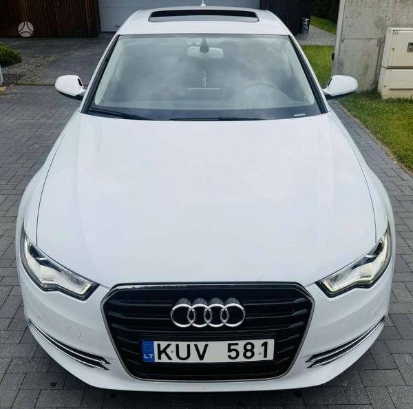 Balts Audi A6 2014 Viļņa, ar dzinēja tilpumu 1.98 L un nobraukumu 202 tūkst. km par 7300 €, foto 5 vietnē AUTOMOTO.COM.LV