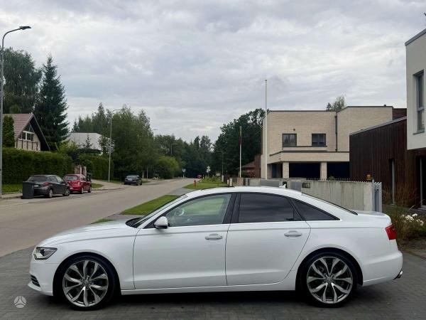 Balts Audi A6 2014 Viļņa, ar dzinēja tilpumu 1.98 L un nobraukumu 202 tūkst. km par 7300 €, foto 7 vietnē AUTOMOTO.COM.LV