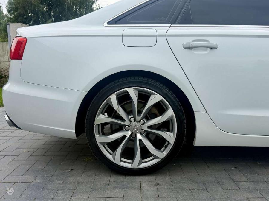 Balts Audi A6 2014 Viļņa, ar dzinēja tilpumu 1.98 L un nobraukumu 202 tūkst. km par 7300 €, foto 9 vietnē AUTOMOTO.COM.LV