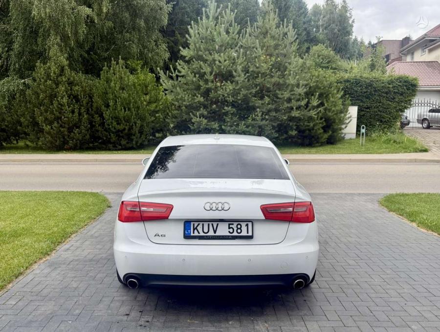 Balts Audi A6 2014 Viļņa, ar dzinēja tilpumu 1.98 L un nobraukumu 202 tūkst. km par 7300 €, foto 12 vietnē AUTOMOTO.COM.LV