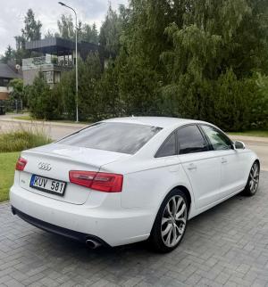 Balts Audi A6 2014 Viļņa, ar dzinēja tilpumu 1.98 L un nobraukumu 202 tūkst. km par 7300 €, foto 13 vietnē AUTOMOTO.COM.LV