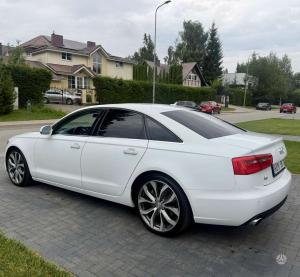 Balts Audi A6 2014 Viļņa, ar dzinēja tilpumu 1.98 L un nobraukumu 202 tūkst. km par 7300 €, foto 14 vietnē AUTOMOTO.COM.LV
